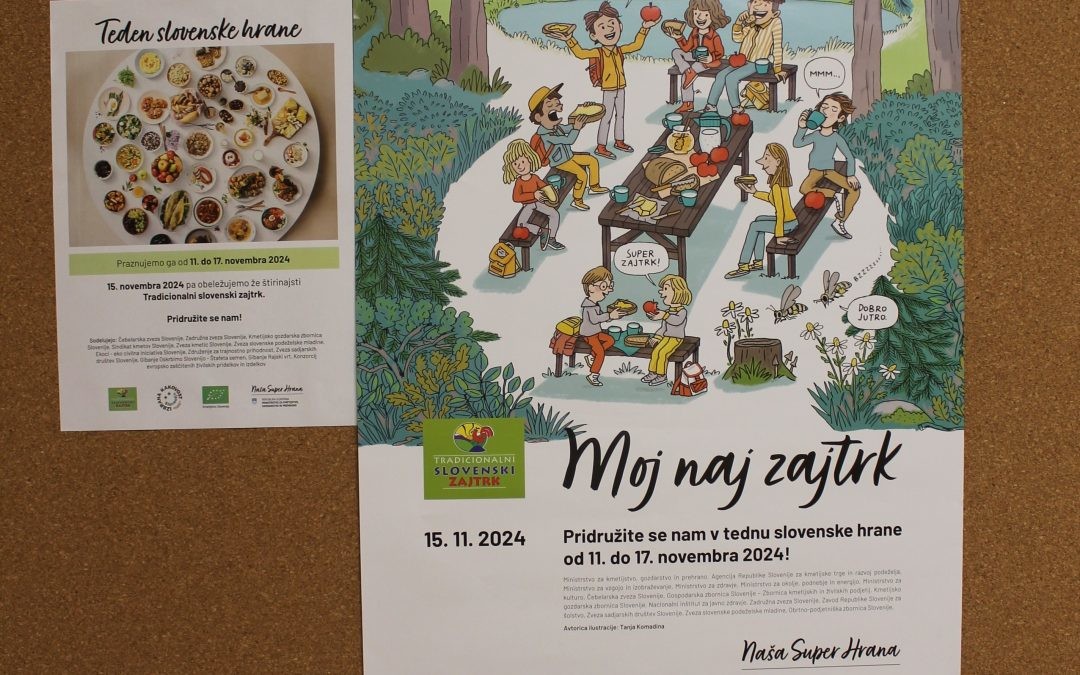 Tradicionalni slovenski zajtrk in teden slovenske hrane | Občina Žiri ...