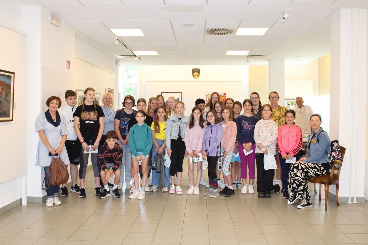 Mali likovni tabor je ponovno povezal mlade ustvarjalce | Občina Mokronog-Trebelno | MojaObčina.si