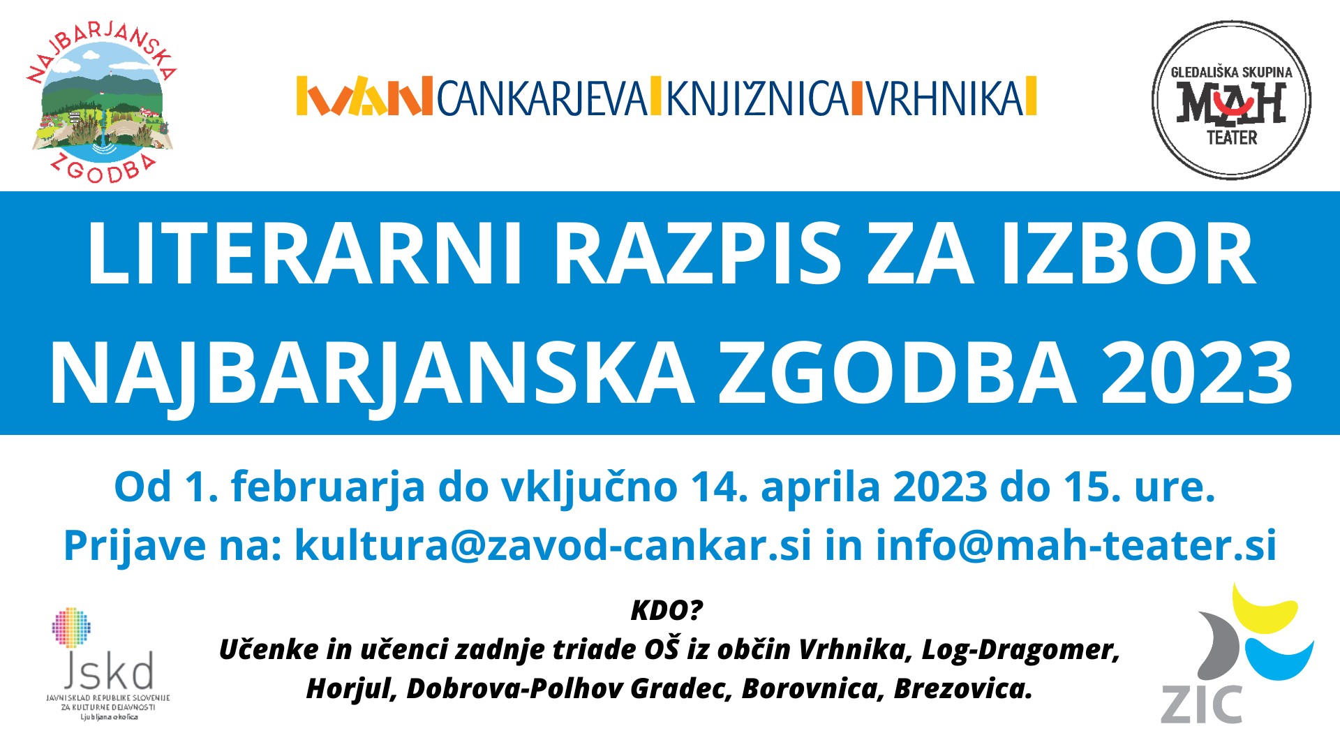 Najbarjanska zgodba 2023 | Občina Vrhnika | MojaObčina.si