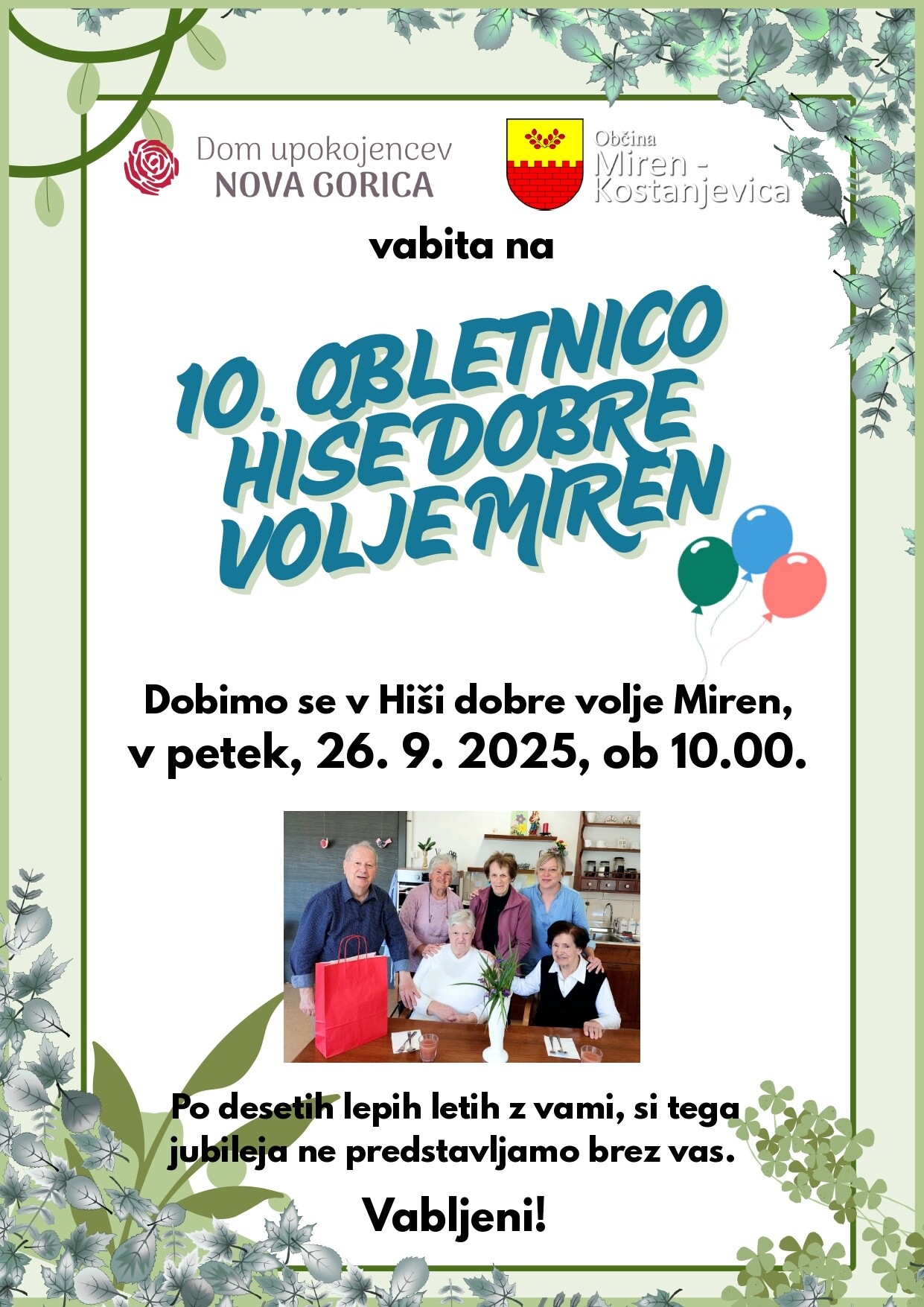 10.obletnica Hiše dobre volje Miren | Občina Miren-Kostanjevica | MojaObčina.si