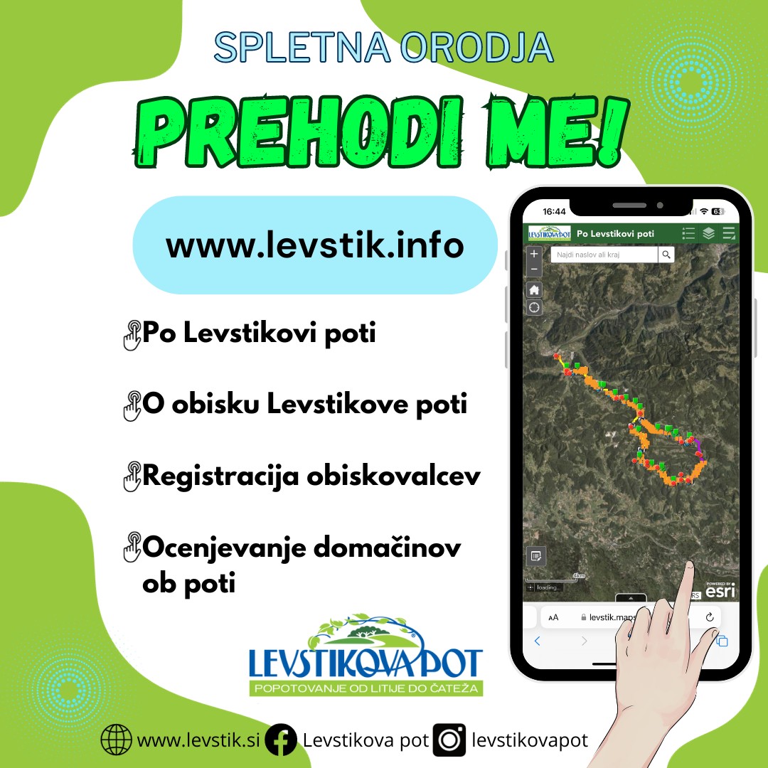 Seznam orodij Levstikove poti | Občina Šmartno pri Litiji | MojaObčina.si