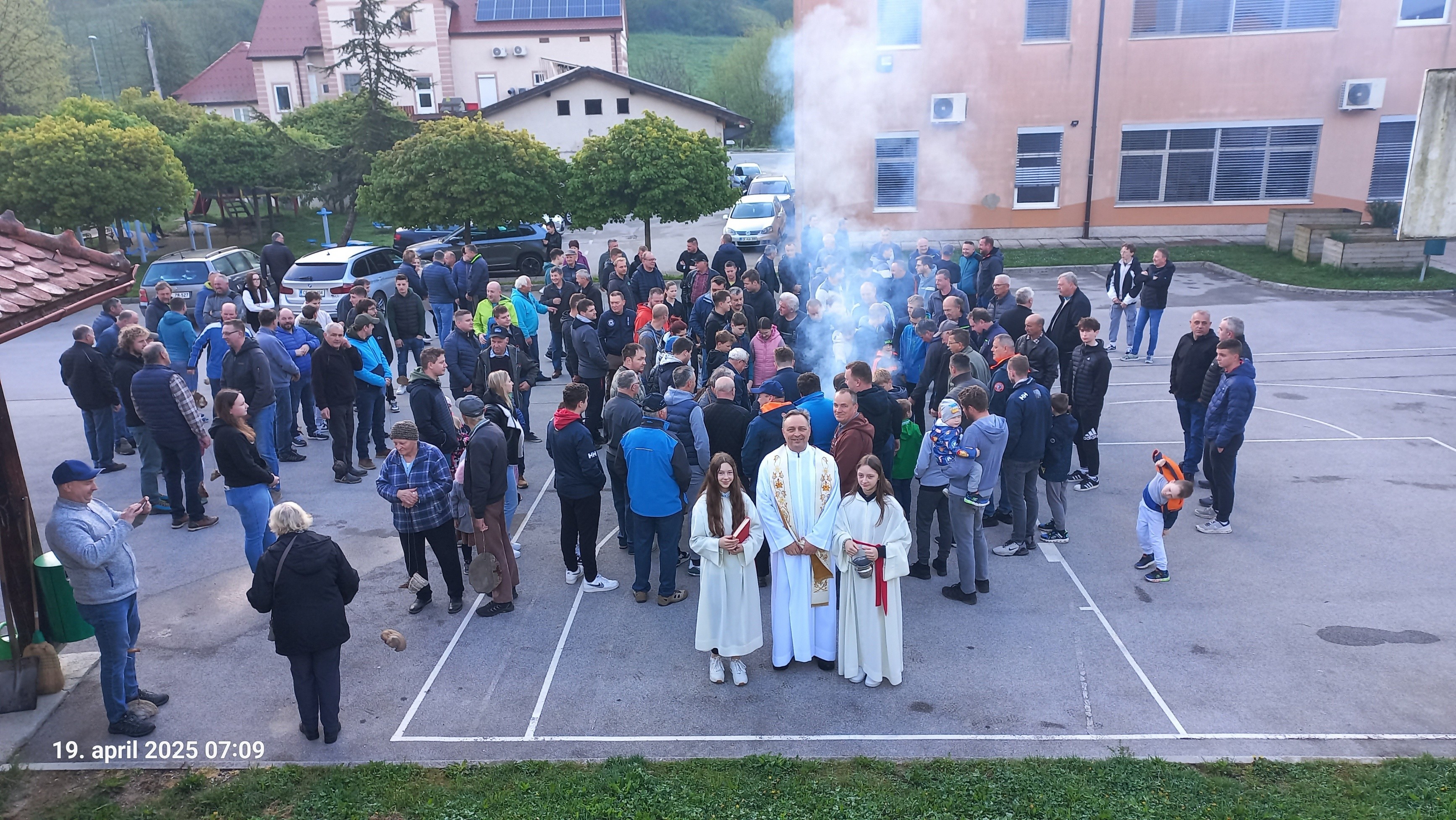 Blagoslov ognja na Frankolovem | Občina Vojnik | MojaObčina.si