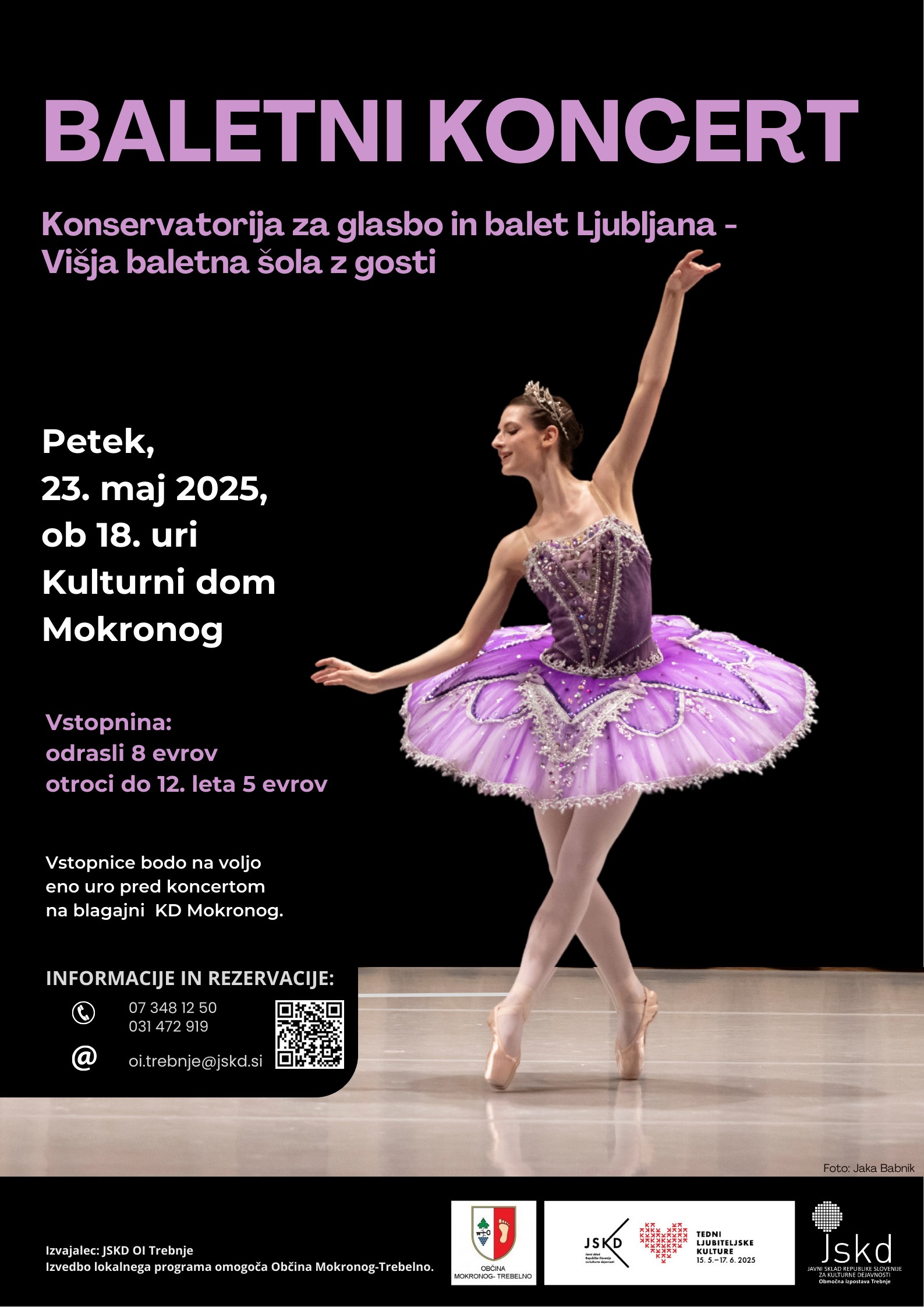 Baletni koncert v Mokronogu | Občina Trebnje | MojaObčina.si
