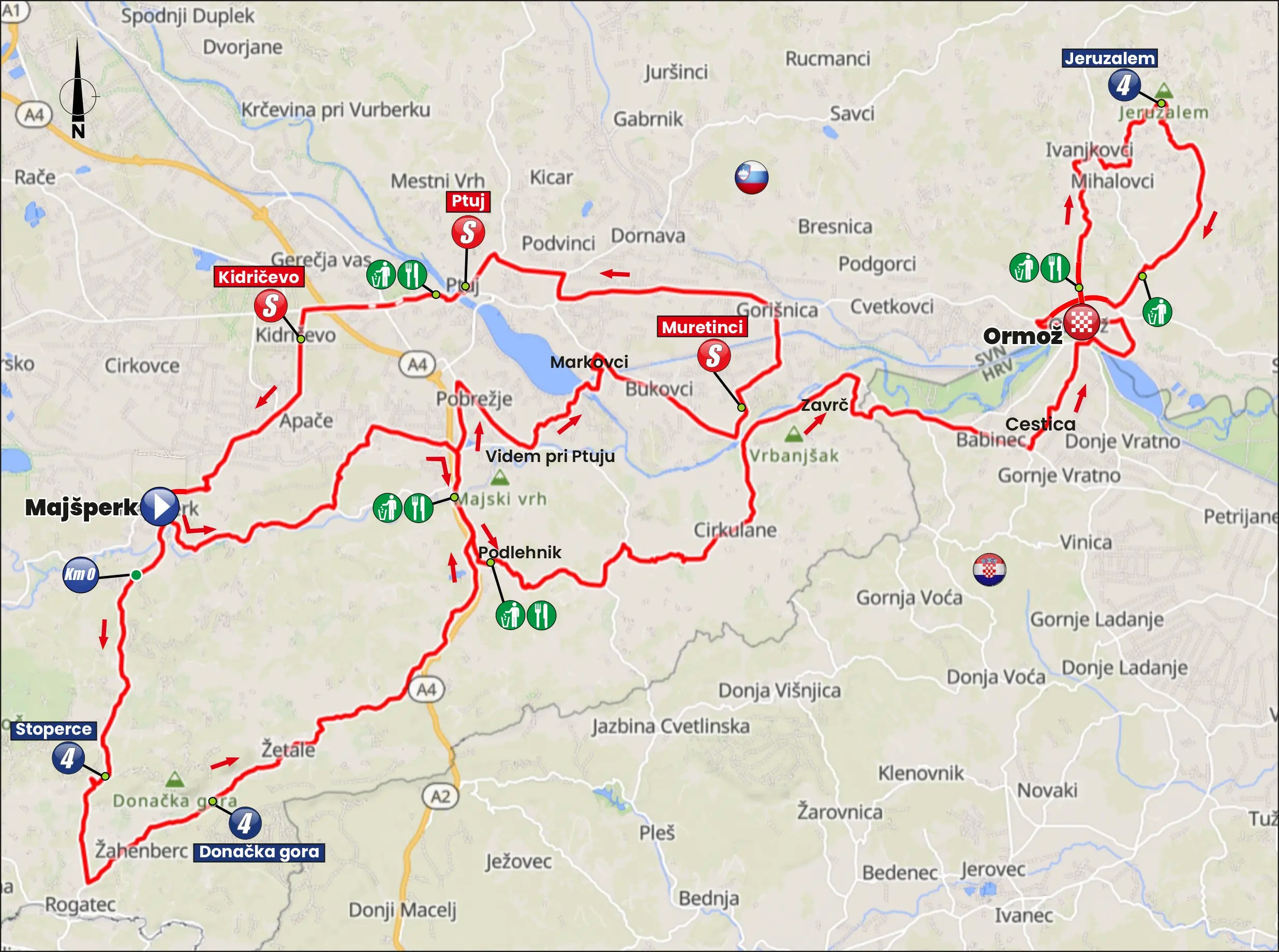 Dirka po Sloveniji prihaja v Kidričevo – cilj šprinta 3. etape bo v ...