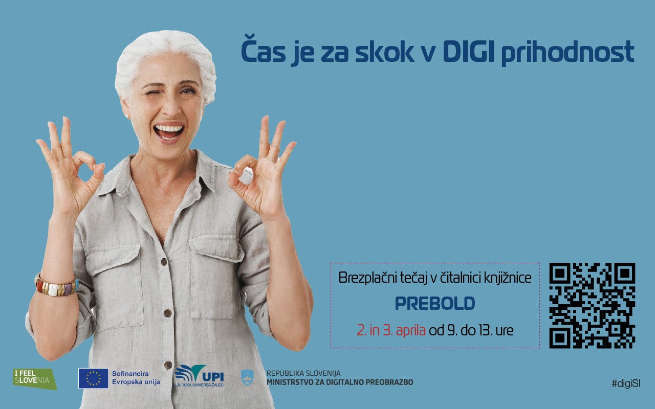Osvojite praktične digitalne veščine na brezplačnem tečaju | Občina Prebold | MojaObčina.si
