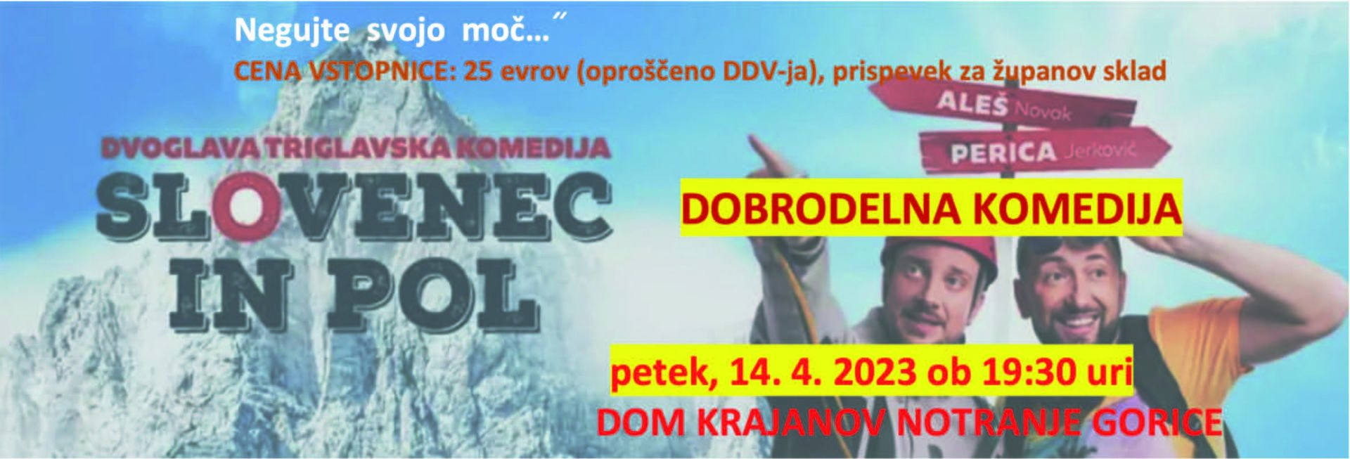 Dobrodelna prireditev Županovega sklada občine Brezovica - ODPOVEDANO, PRESTAVLJENO NA OKTOBER ...