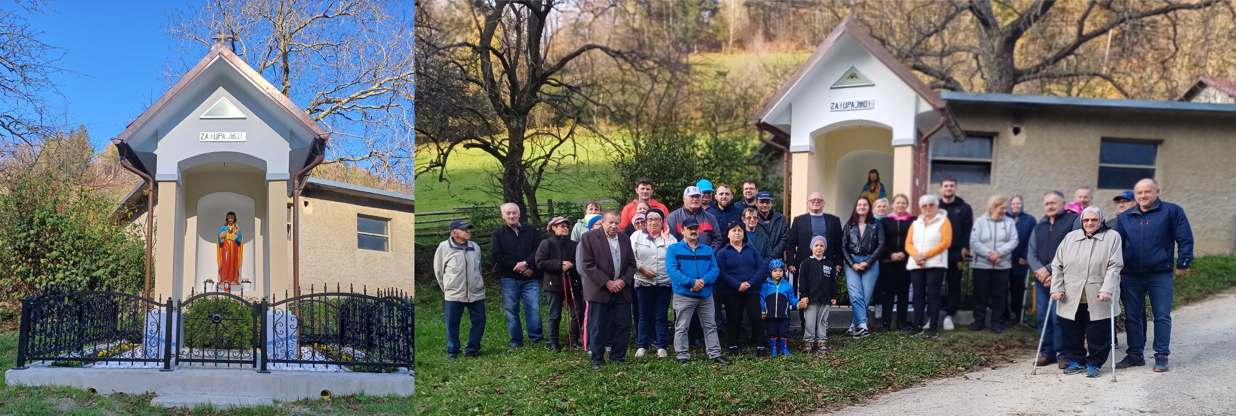 Obnovljena kapela v Zahomcah | Občina Vransko | MojaObčina.si