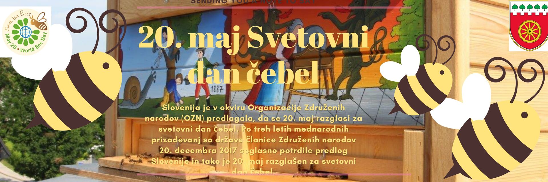 20. maj je Svetovni dan čebel | Občina Logatec | MojaObčina.si