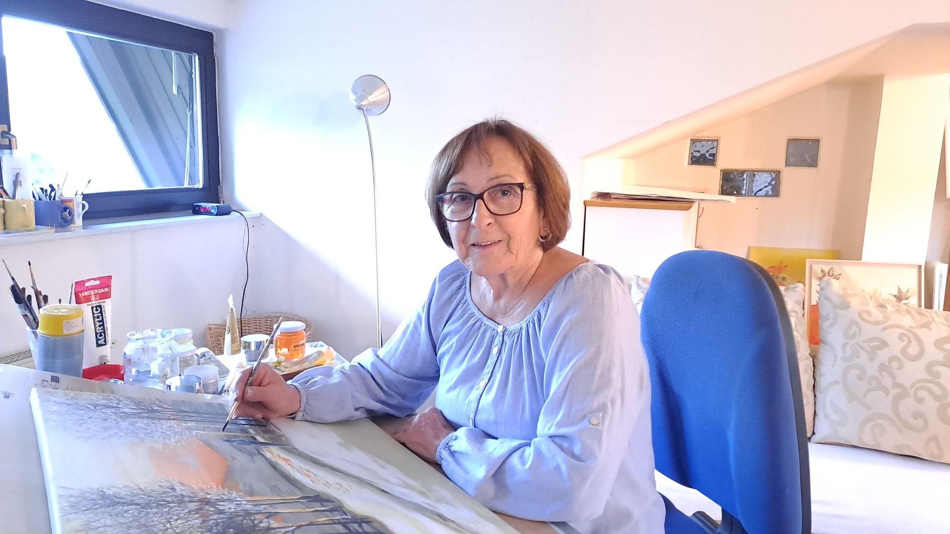 Prva samostojna razstava Milene Rupnik | Občina Logatec | MojaObčina.si