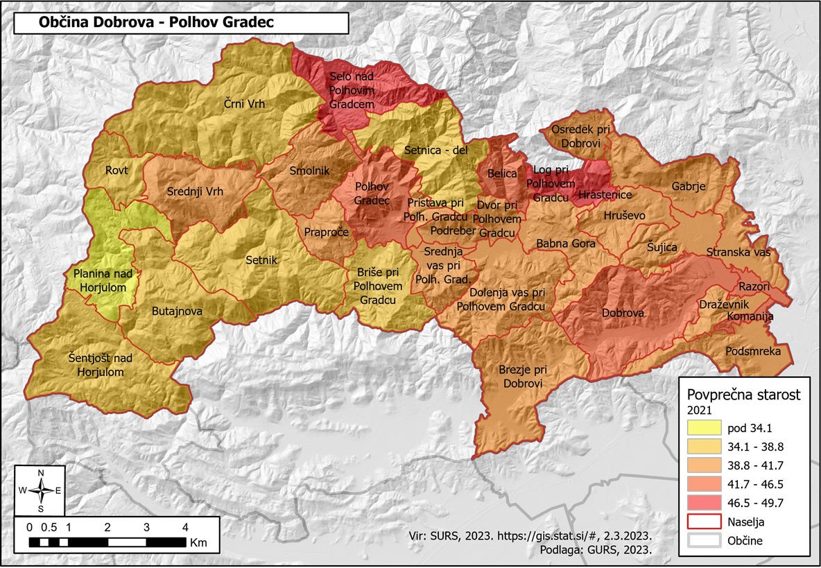 Demografski izzivi občine Dobrova - Polhov Gradec | Občina Dobrova-Polhov Gradec | MojaObčina.si