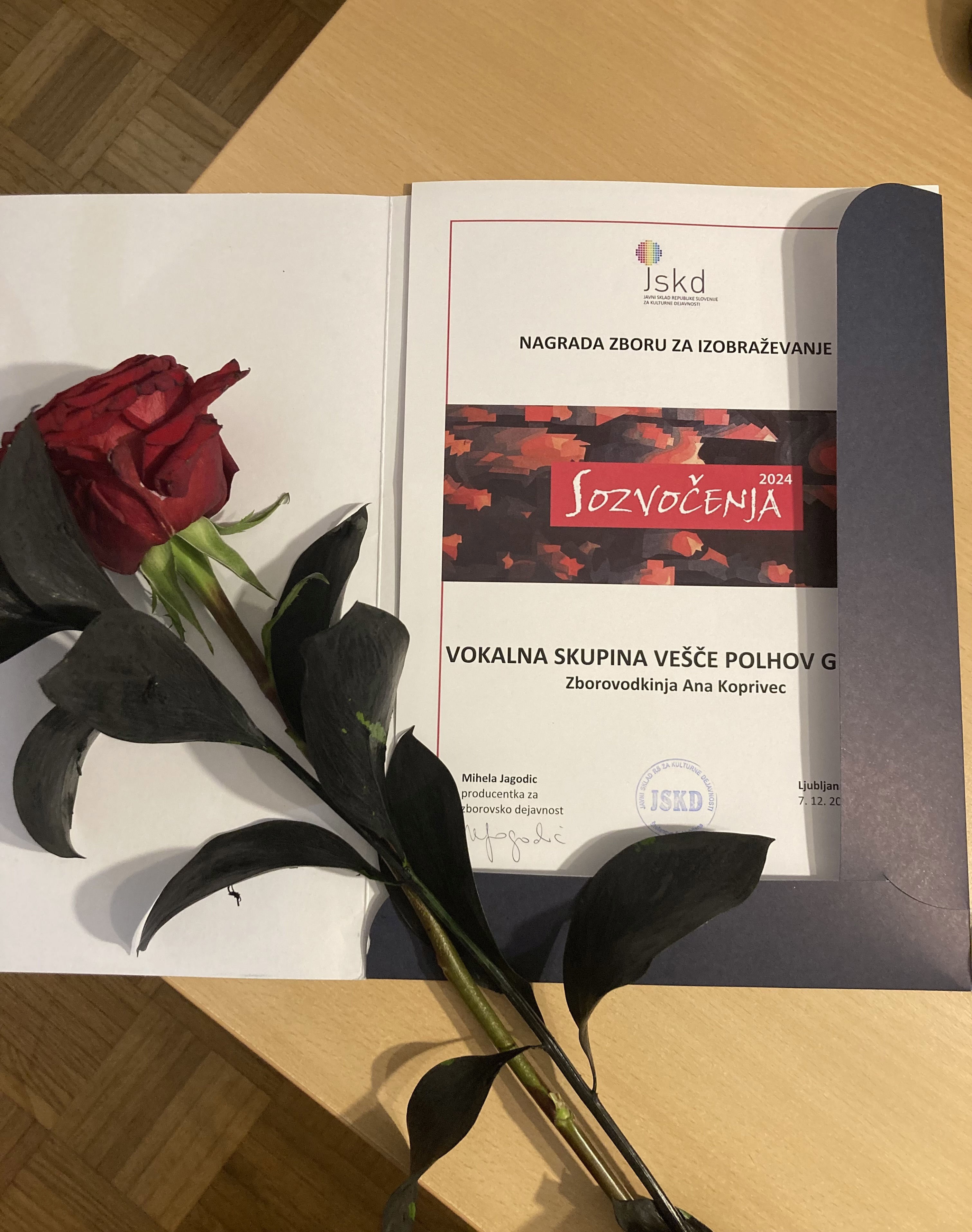 Glasbeno doživetje na Sozvočenjih 2024 z Vokalno skupino Vešče | Občina Dobrova-Polhov Gradec ...