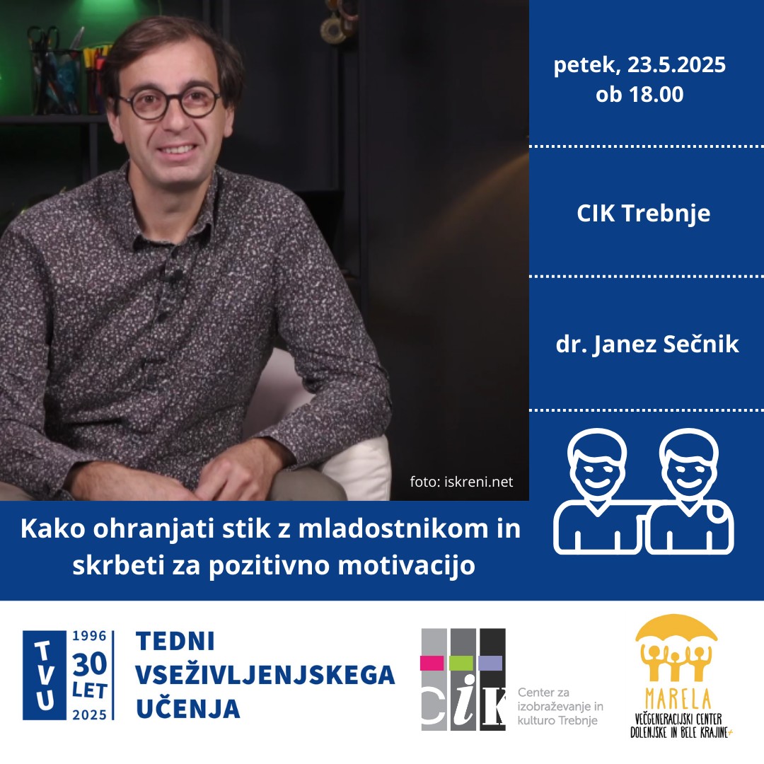 Kako ohranjati stik z mladostnikom in skrbeti za pozitivno motivacijo ...