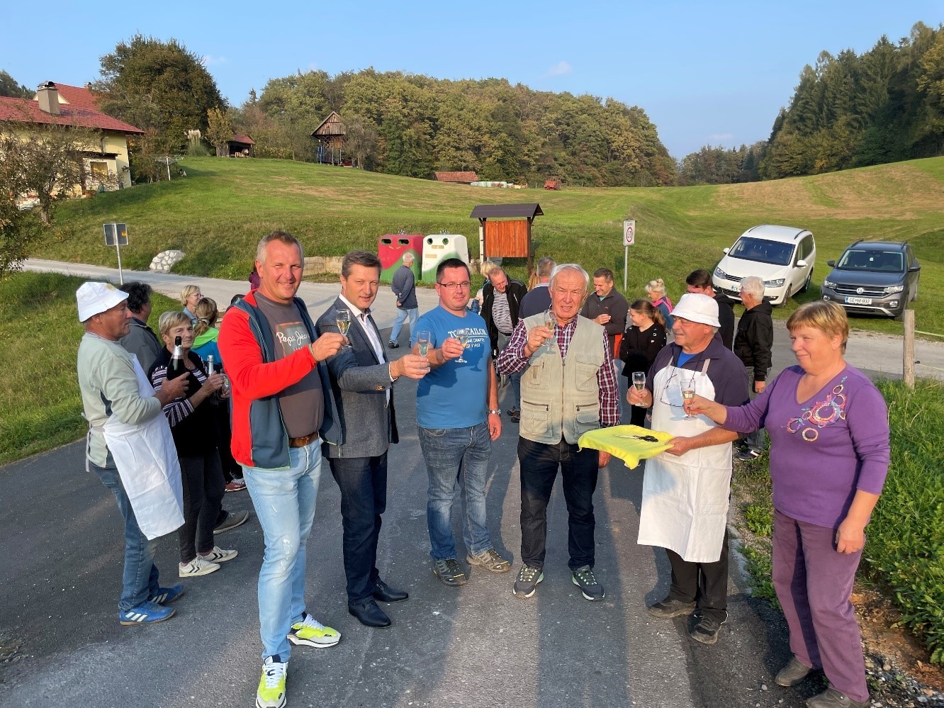 Posodobitev cestnih priključkov v Jajčah | Občina Polzela | MojaObčina.si