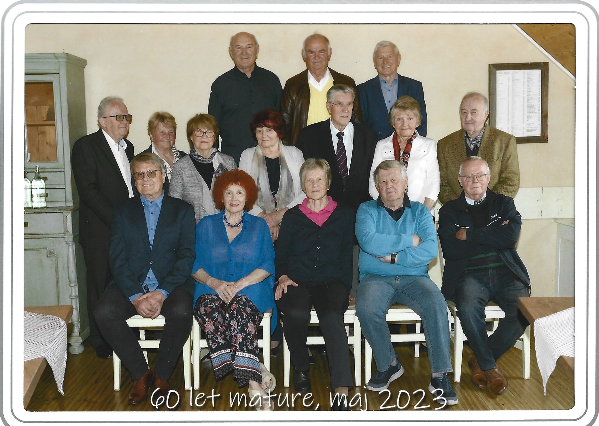 Ob 60-letnici mature ponovno skupaj | Občina Polzela | MojaObčina.si