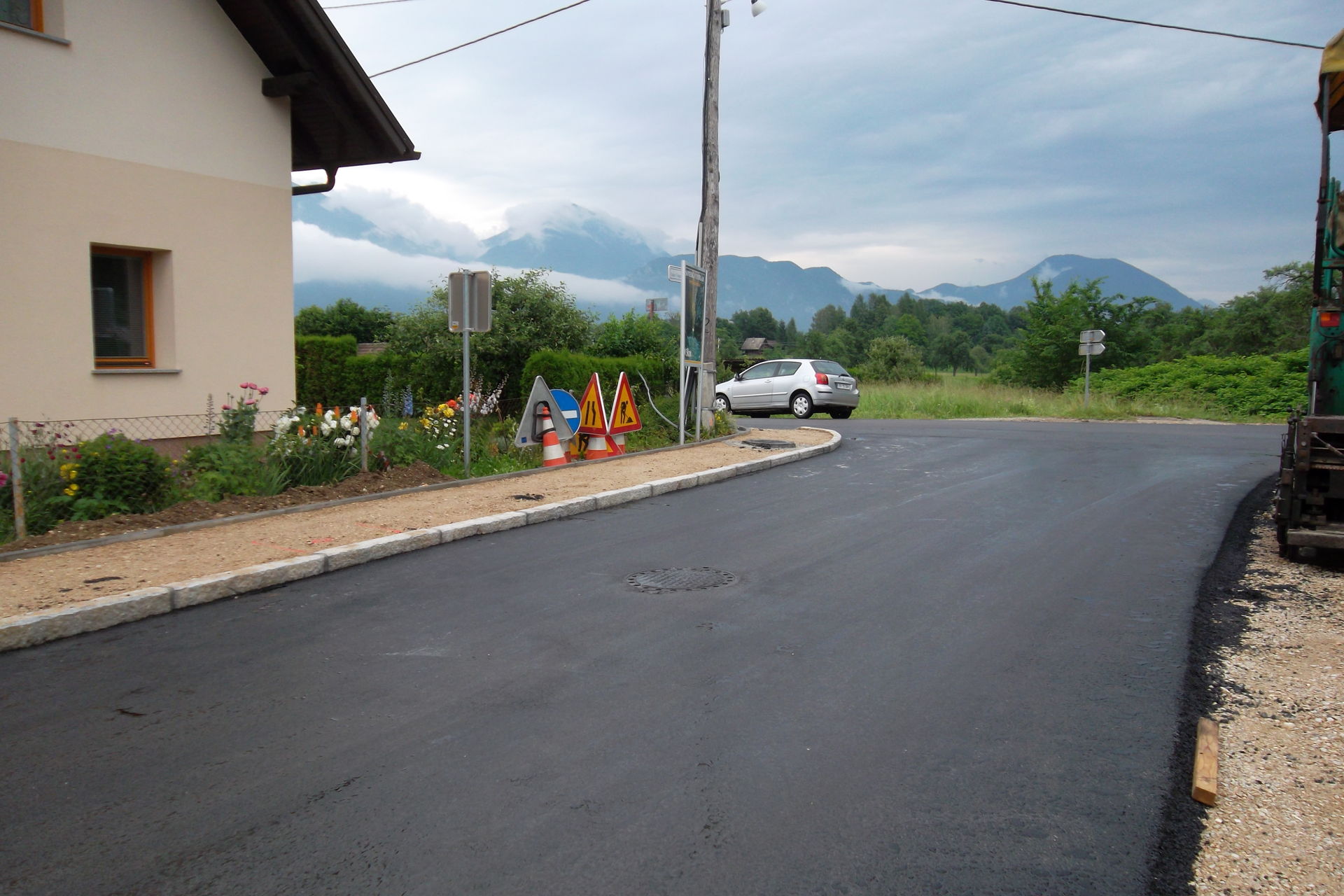 Obnova ceste Bled – Podhom je (skoraj) končana | Občina Bled ...