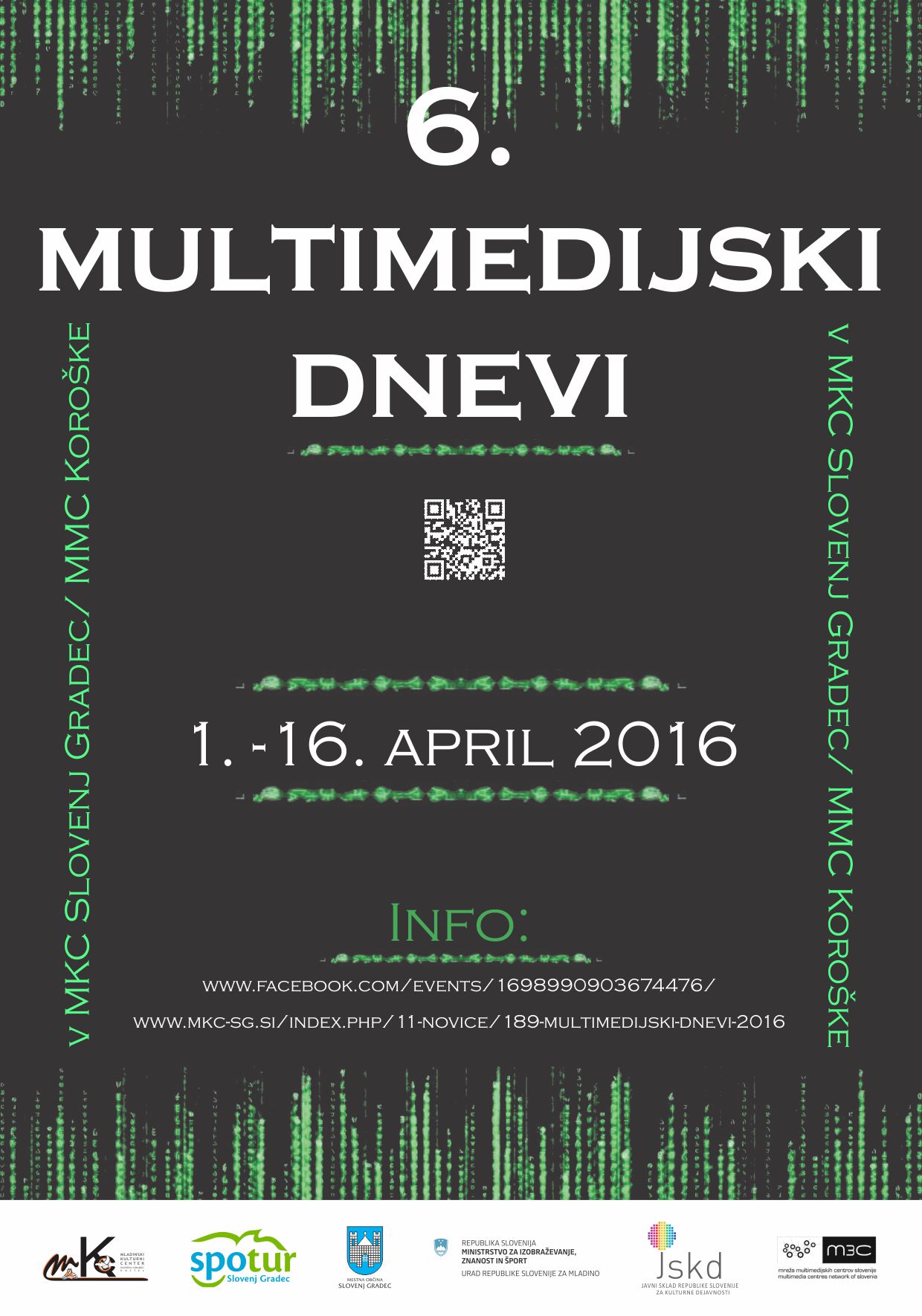 6. multimedijski dnevi v MKC Slovenj Gradec/MMC Koroške | Občina ...
