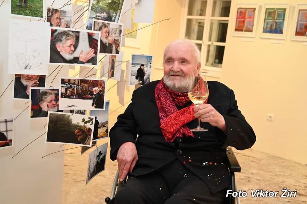 Otvoritev razstave Portreti Tomaža Kržišnika ob umetnikovi 80-letnici | Občina Žiri | MojaObčina.si