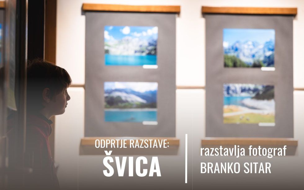 RAZSTAVA: odprtje razstave ŠVICA – Branko Sitar | Občina Jesenice | MojaObčina.si