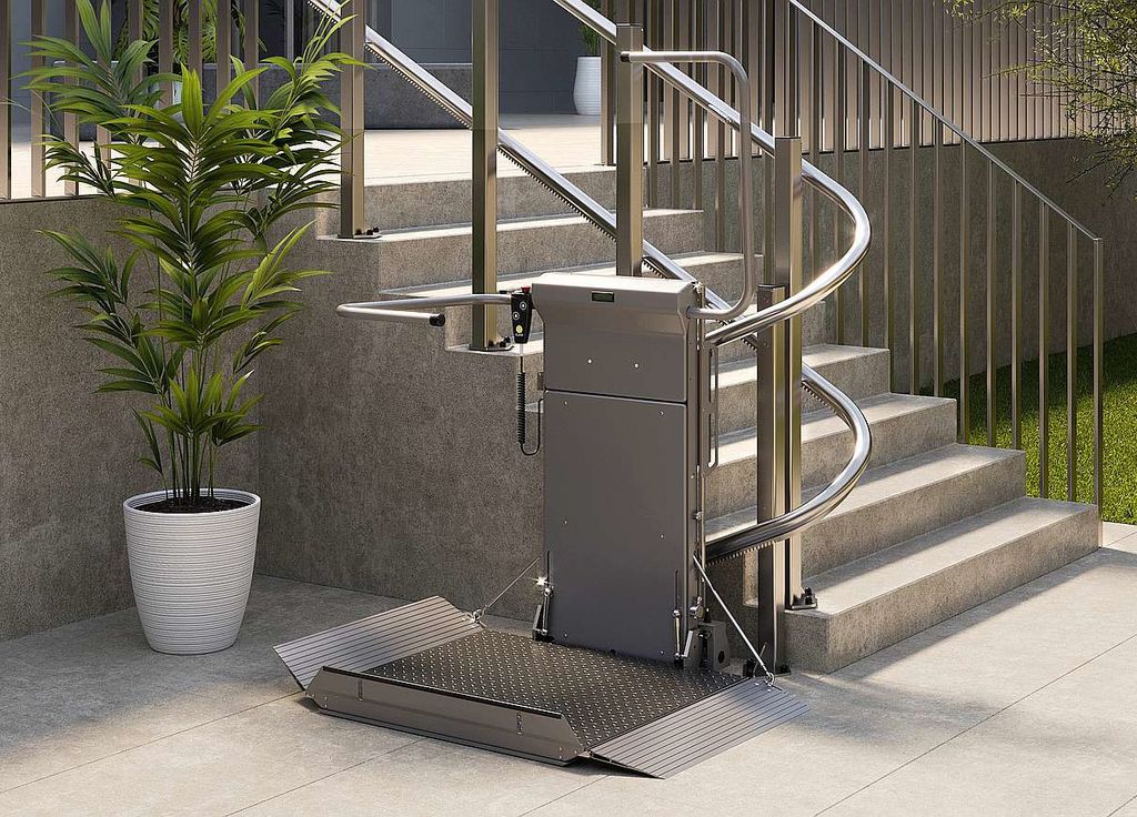 Stopniščno dvigalo za enostaven prehod med nadstropji | Občina Ljubljana | MojaObčina.si