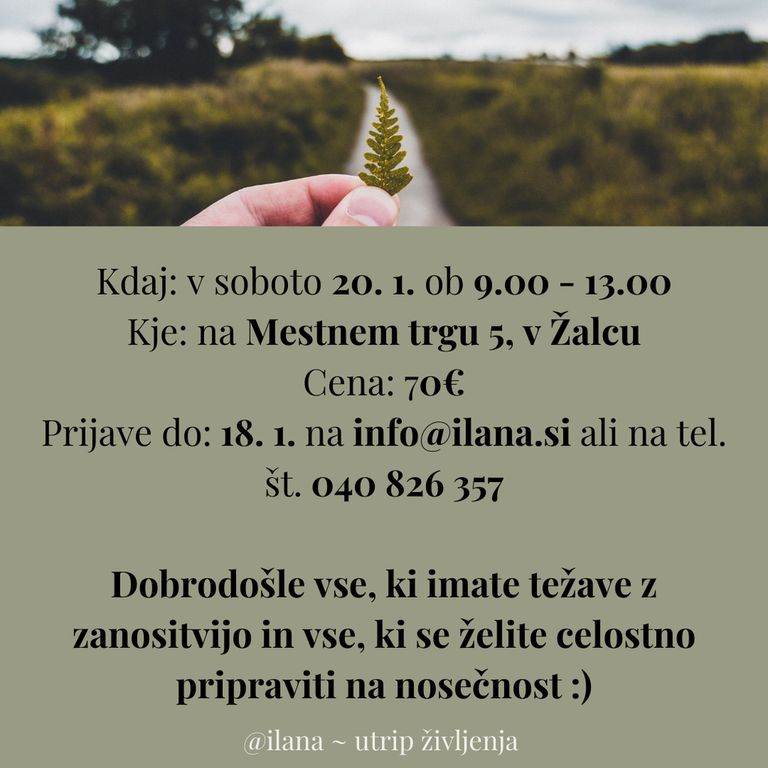 Izzivi z zanositvijo: celostni pogled in alternativni pristopi - dogodki v občini Žalec ...