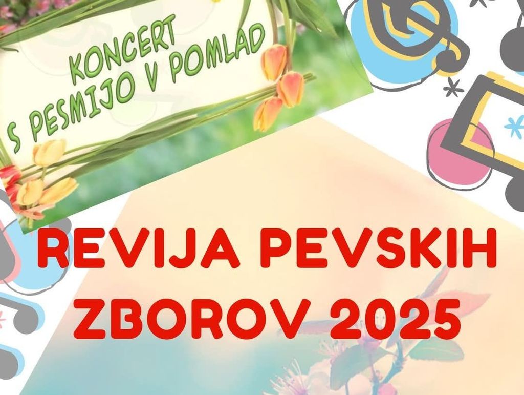S pesmijo v pomlad, revija pevskih zborov 2025 - dogodki v občini Šempeter-Vrtojba | MojaObčina.si