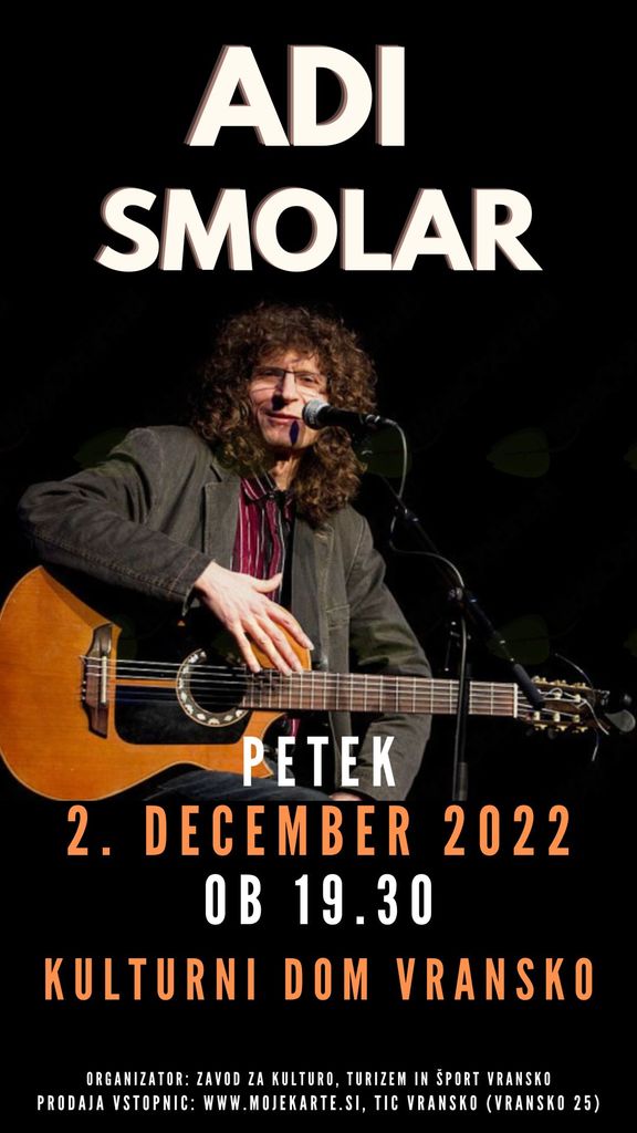 ADI SMOLAR - dogodki v občini Prebold | MojaObčina.si