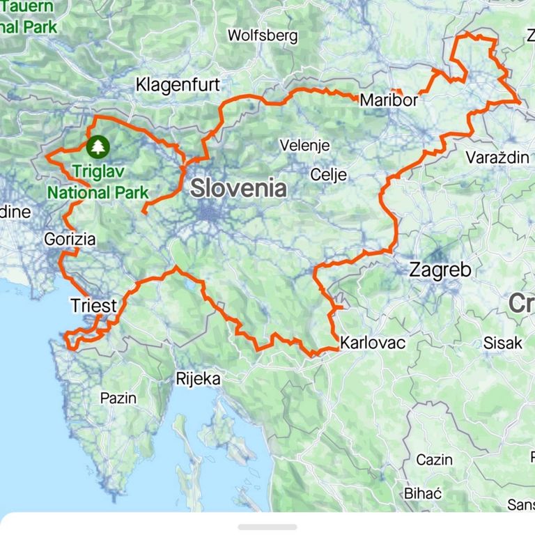 Od morja na vrh Triglava in še okoli Slovenije – s kolesom in malo peš ...