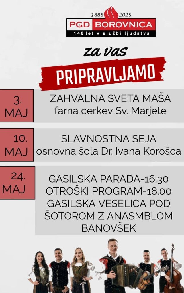 140 let PGD Borovnica | Občina Borovnica | MojaObčina.si