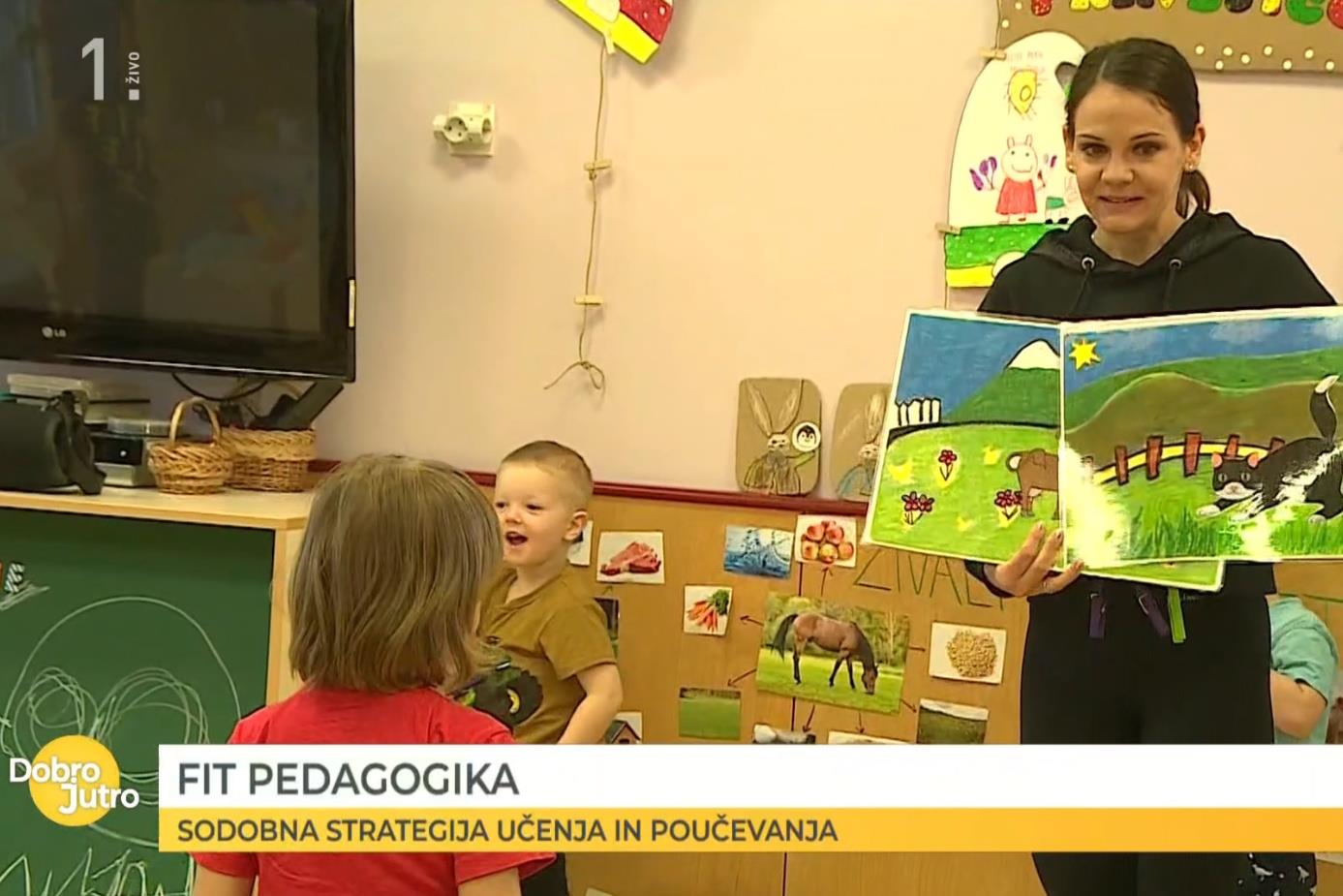 VIDEO: Vrtec Ivančna Gorica kot modelni vrtec Fit pedagogike v oddaji ...