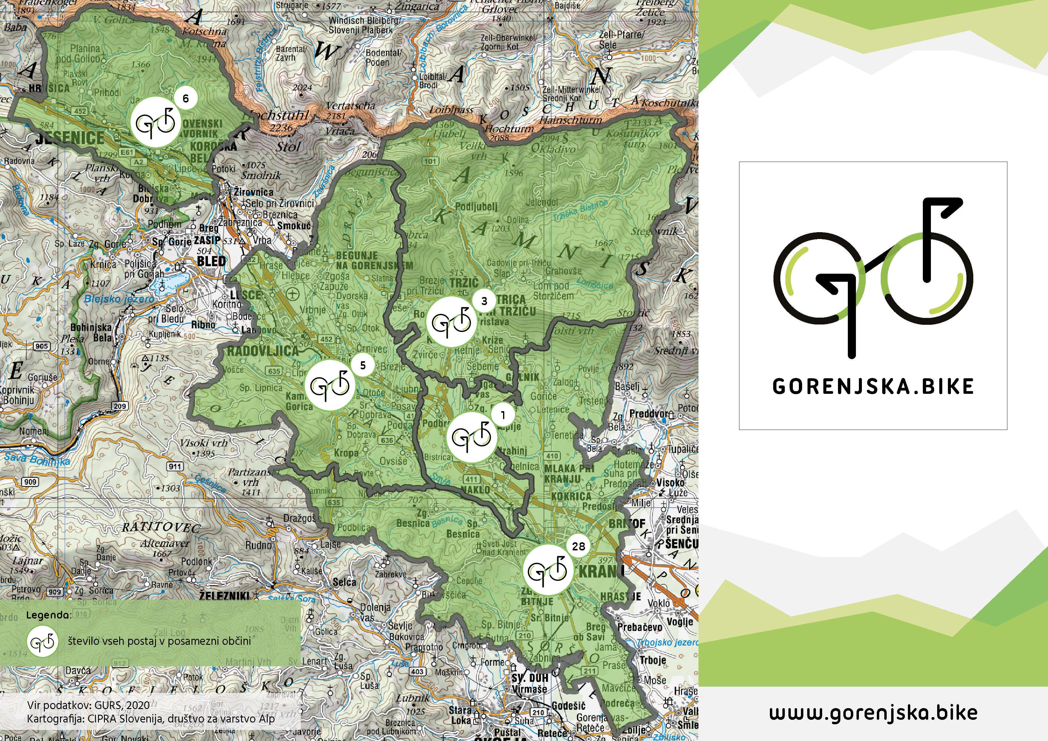 Gorenjska mreža za izposojo koles začela delovati | Občina Radovljica ...