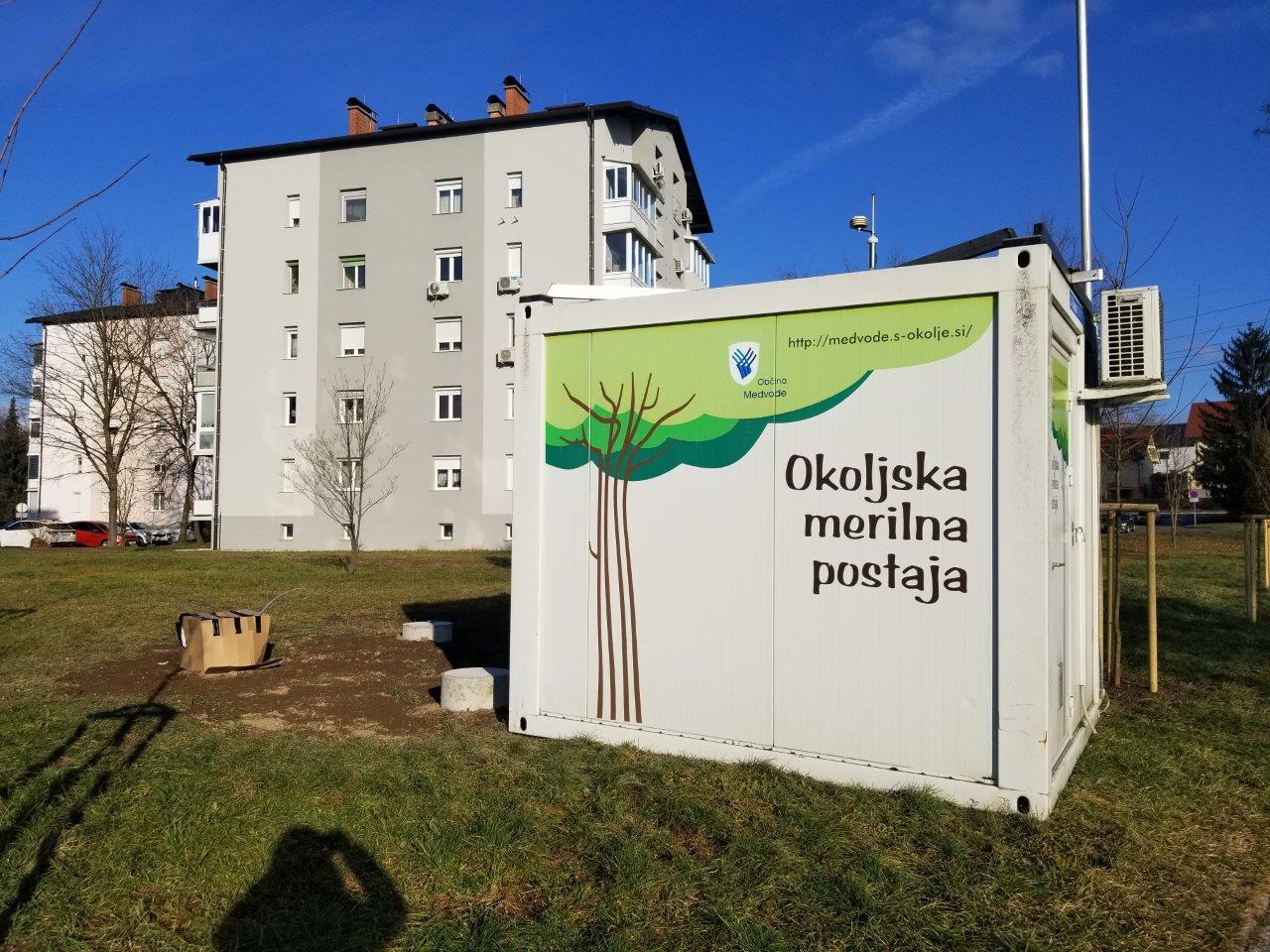 Okoljska merilna postaja na novi lokaciji | Občina Medvode | MojaObčina.si